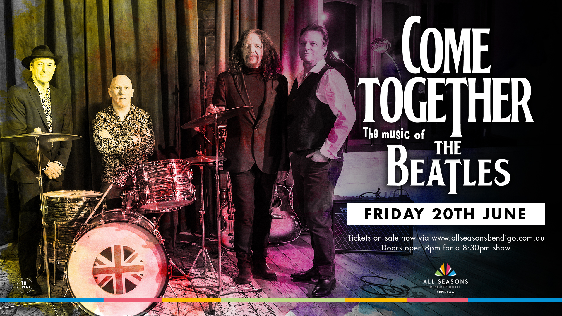 All Seasons Hotel Bendigo – Friday 20th June 2025 – Come Together